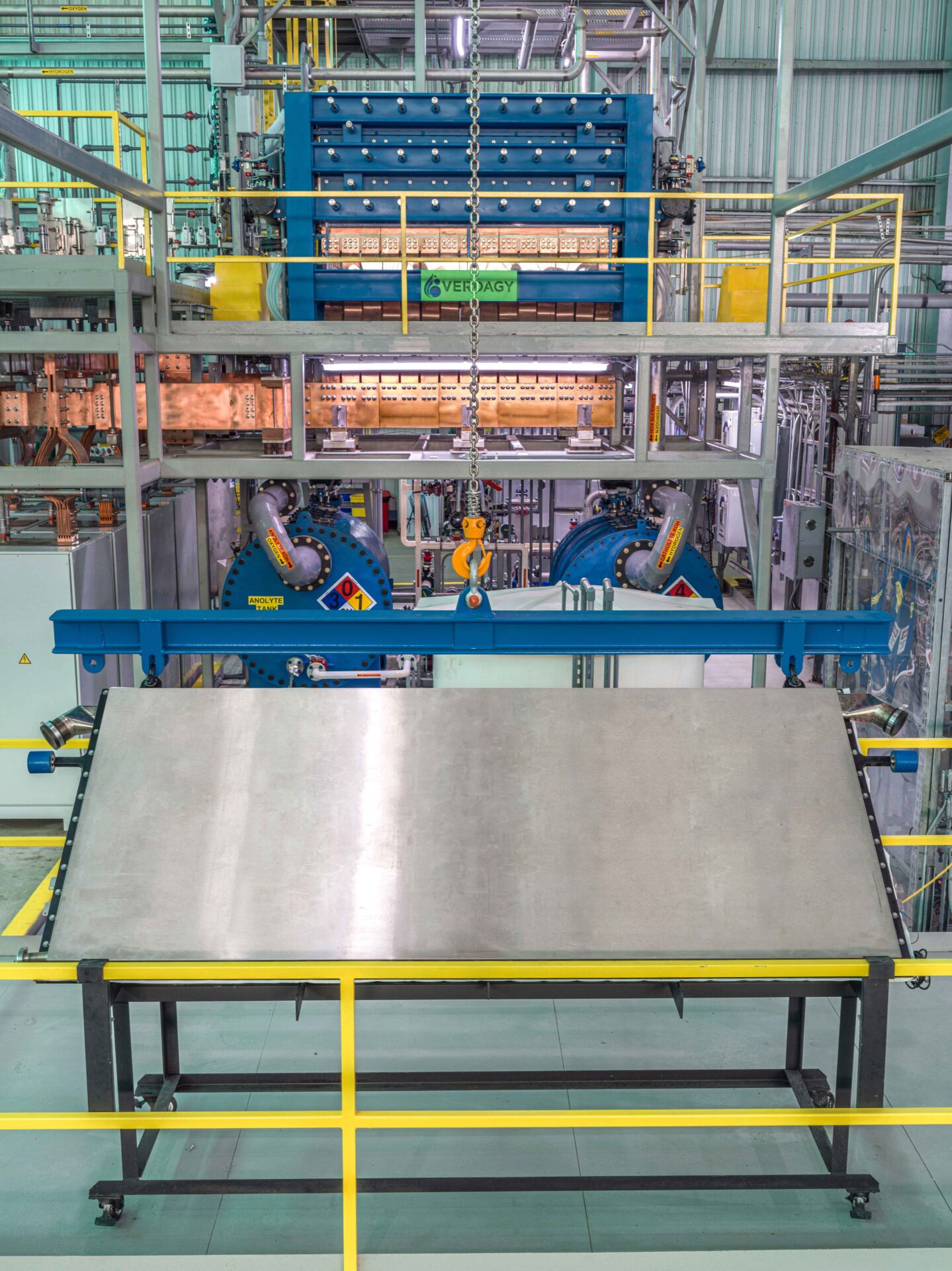 eDynamic electrolyzer hydrogen power plant - Verdagy